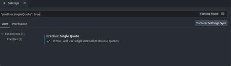 vscode problems single to double quote automatic replace it by