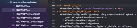 React Native IOS Can Not Disable Video Autoplay Issue React Native Webview React