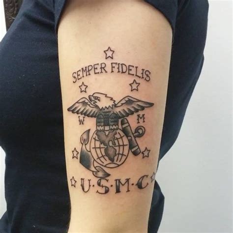 115 Marine Tattoos Tattoos To Show Your Love For The Forces Wild