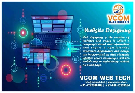 Vcom Web Tech On Linkedin Websitedesign