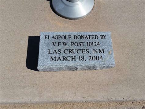 Saint Genevieve Catholic Church Cemetery In Las Cruces Nm