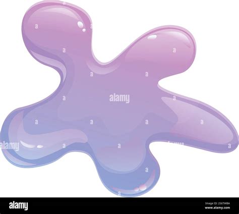 Toxic Slime Icon Cartoon Vector Drip Goo Liquid Sticky Toxic Slime