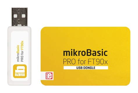 Mikroe 2402 Mikroelektronika Compilers Usb Dongle Ft90x