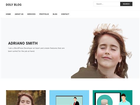 Doly Blog Demo Wordpress Theme
