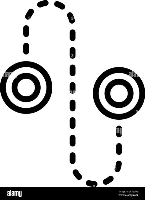 Icon For Trajectory Route Stock Vector Image And Art Alamy