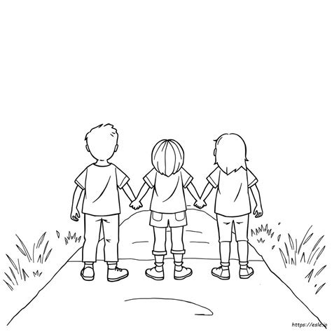 Coloring Pages For The Three Marker Challenge