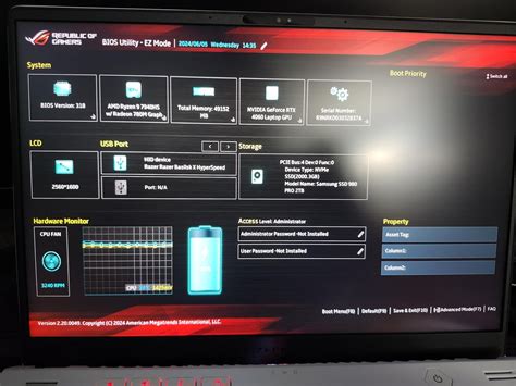 Laptop Random Restarts And Boots Into Bios Rzephyrusg14