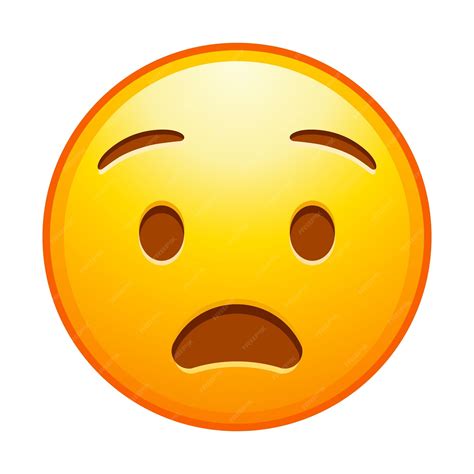 Shocked Face Emoticon Png