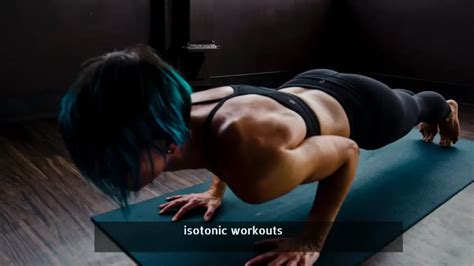 Isotonic Exercise Examples Definition Isotonic Workouts