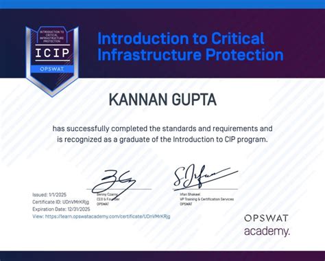 kannan gupta on linkedin cybersecurity icip cybersecuritytraining continuouslearning…