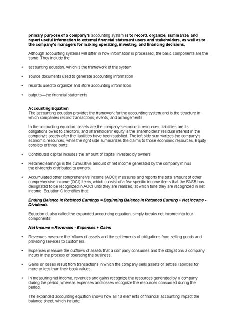 Ch 3 Notes Please Do Not Copy Just Use As Reference Primary
