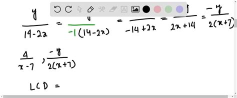Find The LCD Then Convert Each Expression To An Equivalent Expression With The Denominator