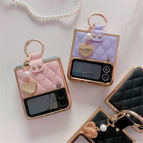 Z플립34💓 러블리로지 Z플립 키링스트랩 케이스 아이디어스