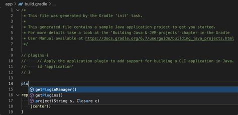 No Completion Suggestions For Some Cases Such As Plugins MainClass Issue