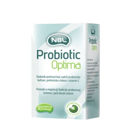 NBL Probiotic Optima, 30 tableta za žvakanje - Li-pharma | Vaša online ...