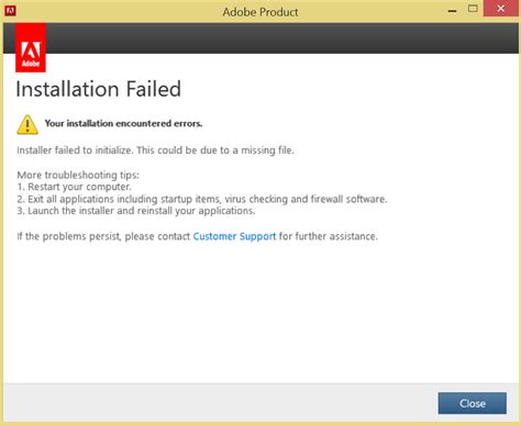 Solved Adobe Framemaker 12 Installer Missing Dll Adobe Product Community 6821047