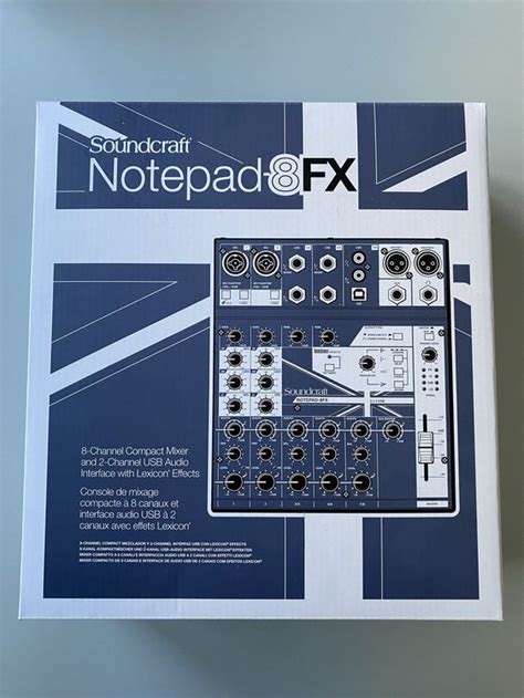 Soundcraft Notepad 8fx Kaufen Auf Ricardo