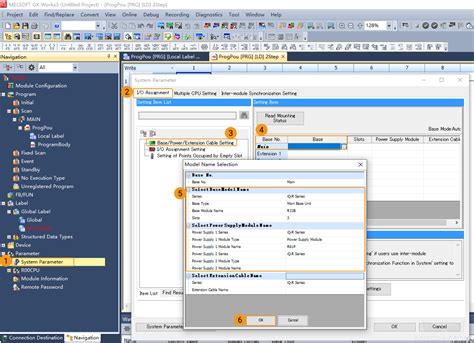 Communication Configuration And Example Program Usage Plc With Built In Ethernet Port