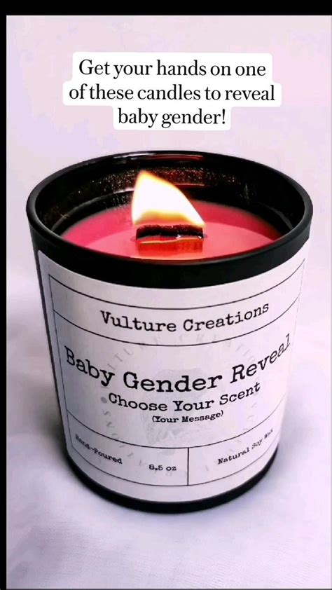 Get Your Hands On One Of These Candles To Reveal Baby Gender Link In Bio Gender Reveal