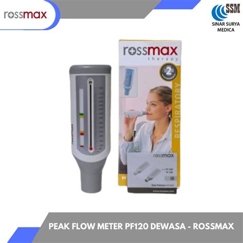 Jual Peak Flow Meter Pf120a Dewasa Rossmax Peakflow Meter Rossmax