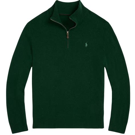 Polo Ralph Lauren Wool Quarter Zip Jumper 710876756014