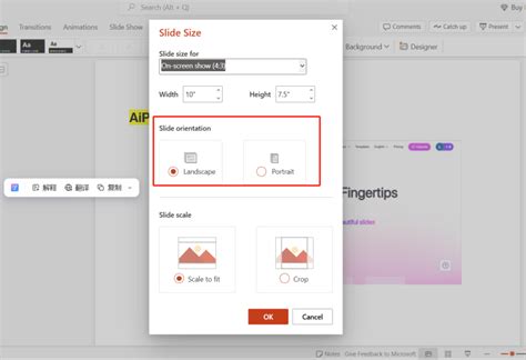 How To Adjust The Slide Size In PowerPoint To Fit Your Content AiPPT Com
