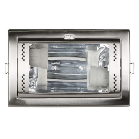Downlight Rectangular 2xe27 Níquel Con Ofertas En Carrefour Ofertas