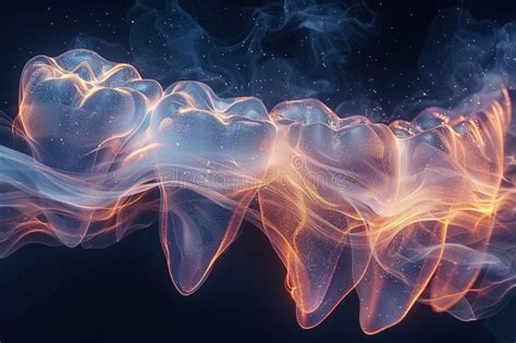Illuminated Human Tooth Generative Ai Stock Illustration Illustration Of Fire Human 312642434