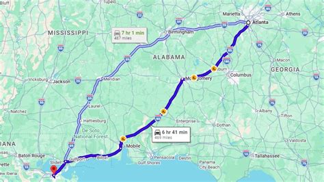 Atlanta To New Orleans Road Trip The Complete Drive Guide Field