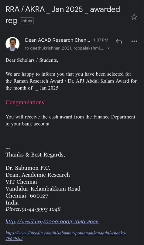 Ramanresearchaward Deeplearning Researchexcellence Gratitude