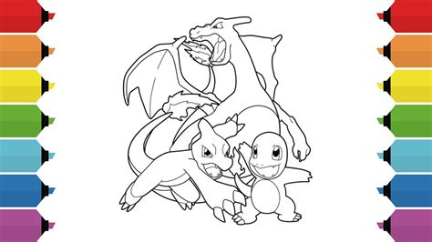 Charizard Coloring Page