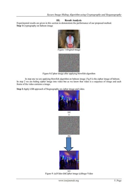 Secure Image Hiding Algorithm Using Cryptography And Steganography Pdf
