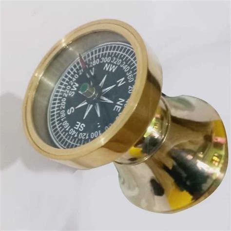 Goldenbase Antique 2inch Brass Standing Compass For Navigation At Rs 490 In Roorkee
