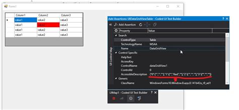 Coded Ui Tests How To Get Cell Color Information Of A Wincell With