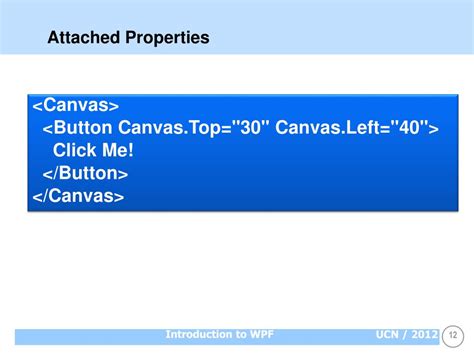 Ppt Introduction To Wpf Powerpoint Presentation Free Download Id