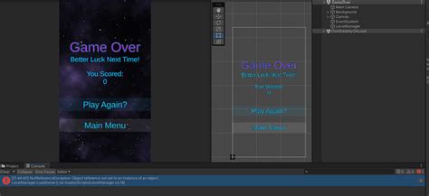Nullreferenceexception Error Ask Gamedevtv