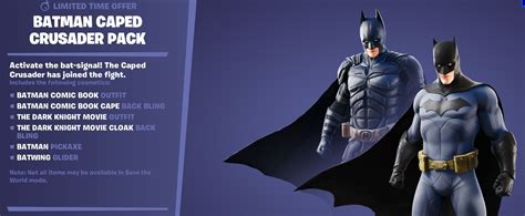 Fortnite Batman Caped Crusader Pack