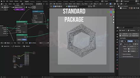 do procedural modeling using geometry nodes in blender by cgi blend