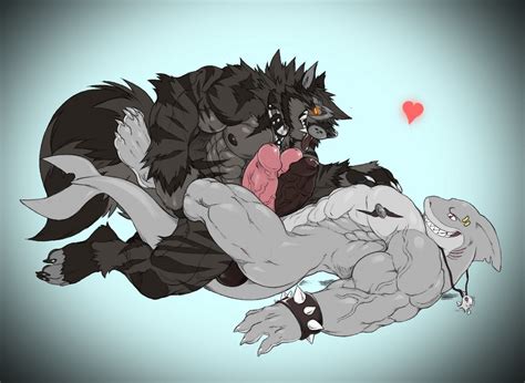 Rule 34 2 Penises Anthro Biceps Big Biceps Big Penis Black Body Black