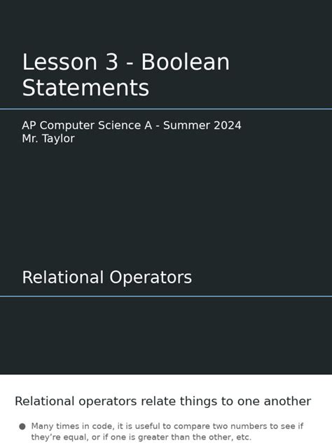 3 Boolean Statements Pdf Formalism Deductive Computer Programming
