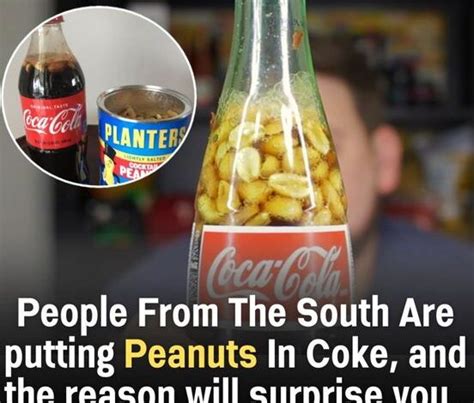 Southern Tradition Why People In The South Are Adding Peanuts To Coke