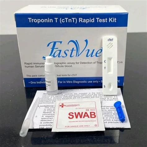 Fast Vue Troponin T Test Kit At Rs 1000 Piece In Kolkata Id 2851215414612