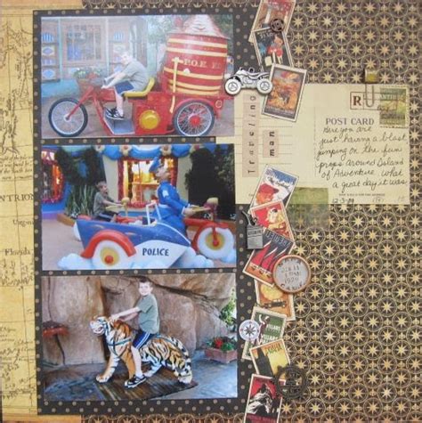 Disney Scrapbook Album 2009 Islands Of Adventure