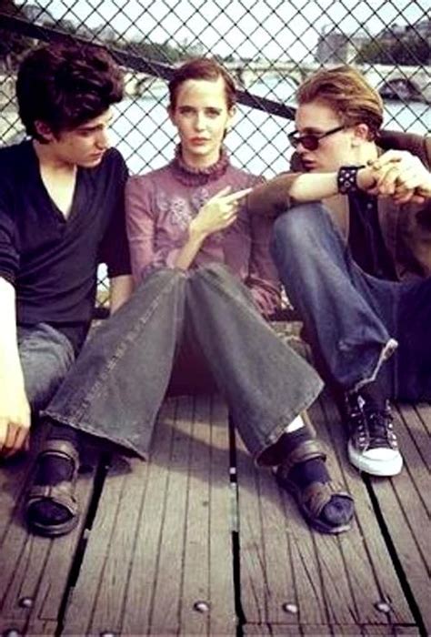 Michael Pitt Eva Green And Louis Garrel During 2003 Venice Film Artofit