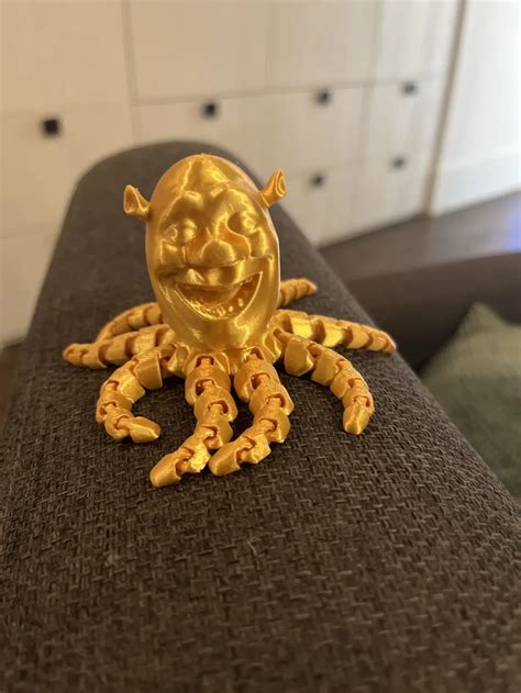Shrektopus Shrek Octopus Free 3d Print Model Makerworld