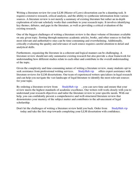 Literature Review Llm Pdf