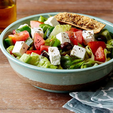 Greek Salad Al Hallab Restaurant And Sweets