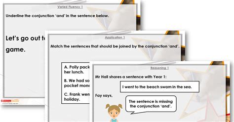 Year 1 Recognising ‘and Lesson Classroom Secrets Classroom Secrets