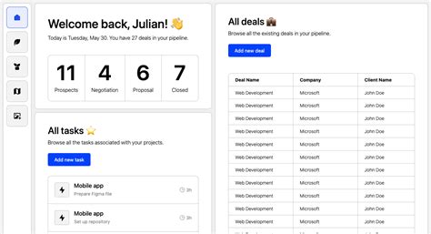 Grid Based Dashboard Free Webflow Component