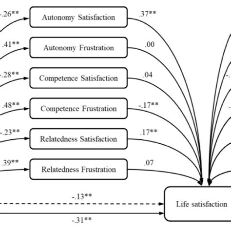 The Model Of Positive Affect Predicting Life Satisfaction The